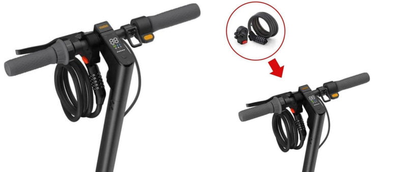 Zó zet je een elektrische step op slot | Elektrische-steps.com